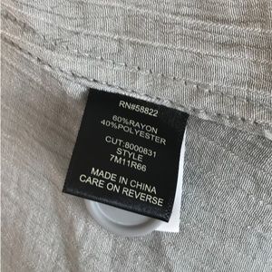 Max Studio | Jackets & Coats | Light Gray Long Belted Duster Trench ...